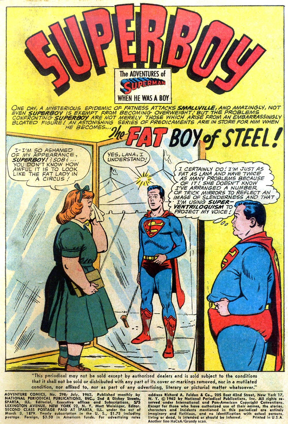Adventure Comics Vol 1 298 Gallery | Comic Book Art Wiki | Fandom
