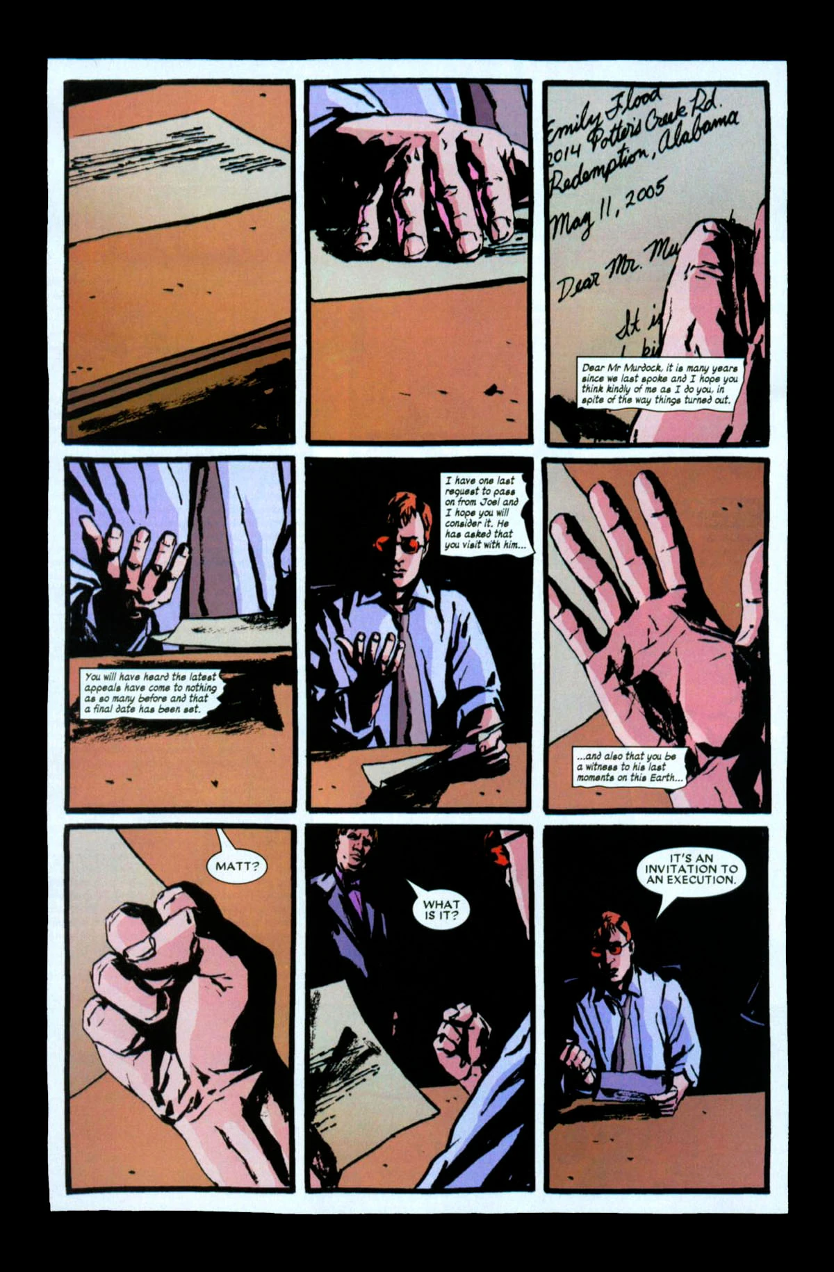 Daredevil Redemption Vol 1 6 Gallery | Comic Book Art Wiki | Fandom