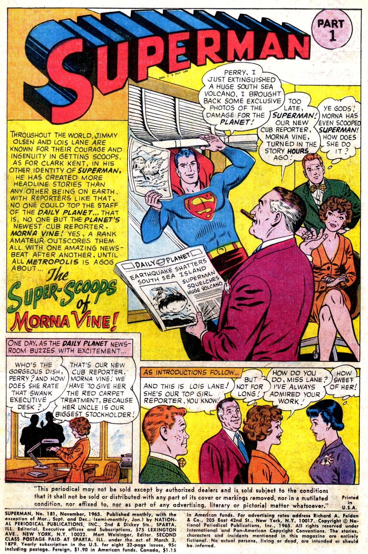 Superman Vol 1 181 Gallery | Comic Book Art Wiki | Fandom