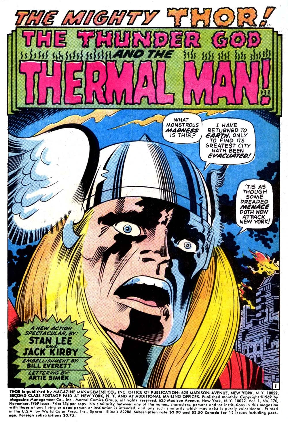 Thor Vol 1 170 Gallery | Comic Book Art Wiki | Fandom