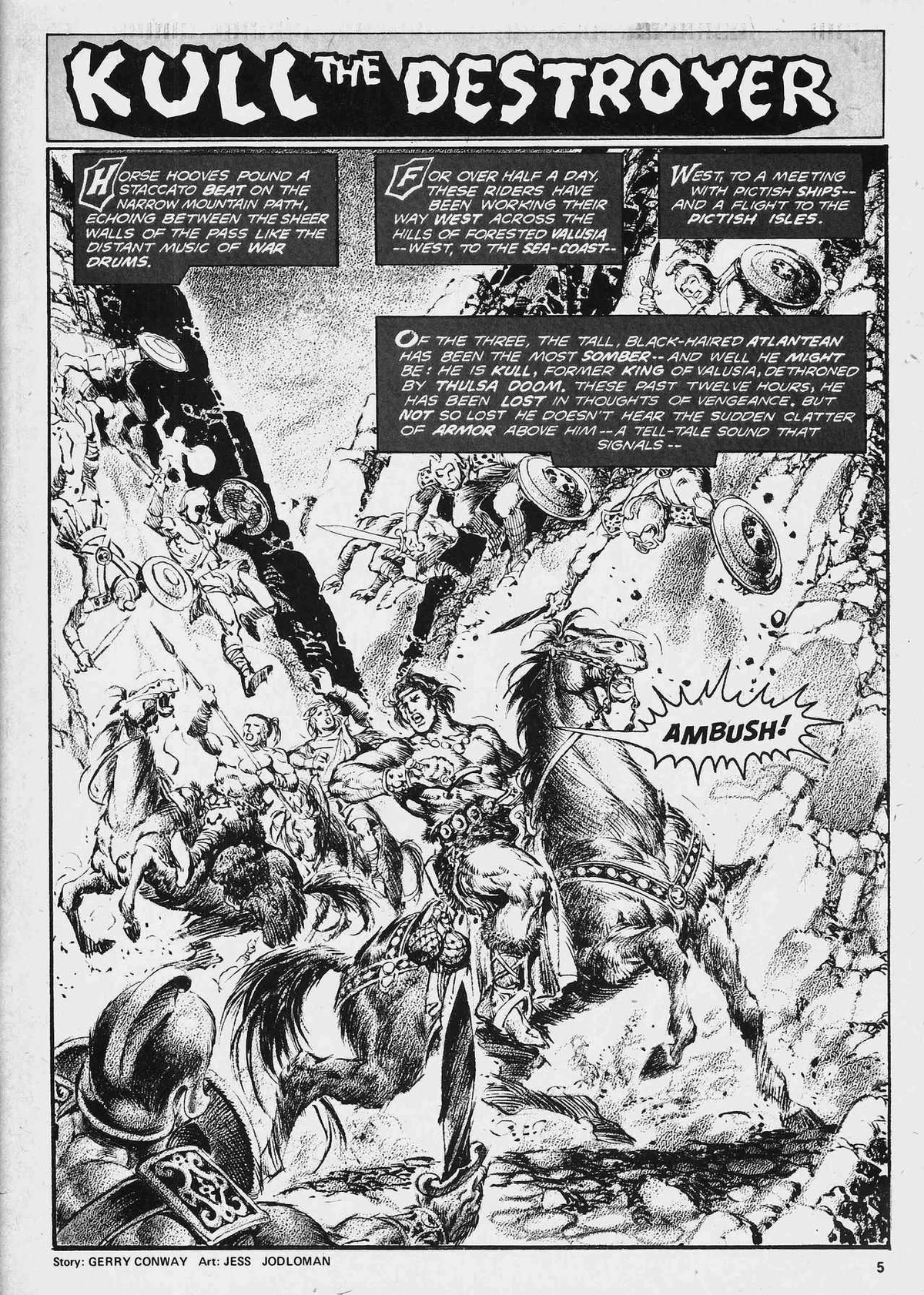 Kull and the Barbarians Vol 1 2 Gallery | Comic Book Art Wiki | Fandom