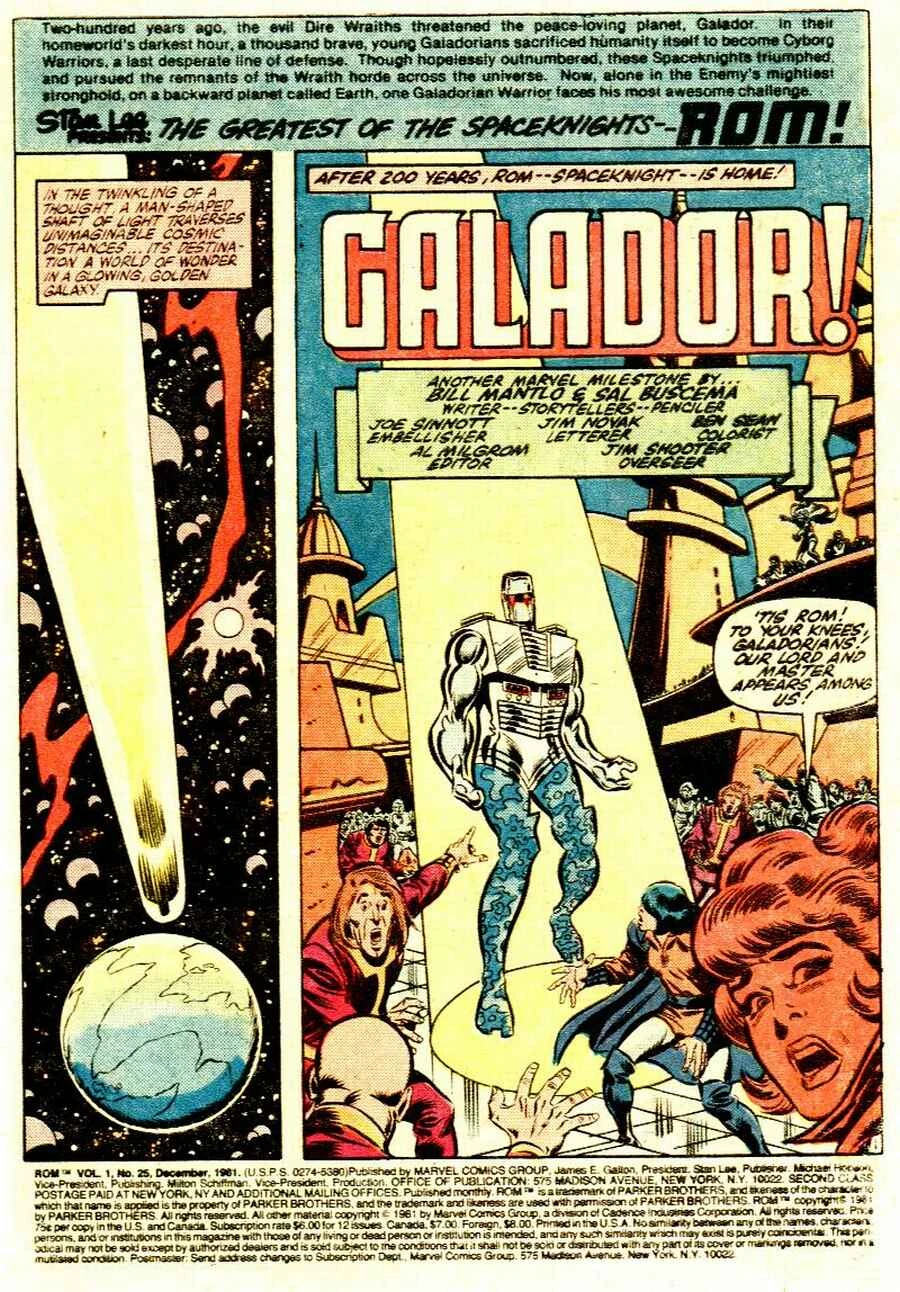 Rom Vol 1 25 Gallery | Comic Book Art Wiki | Fandom