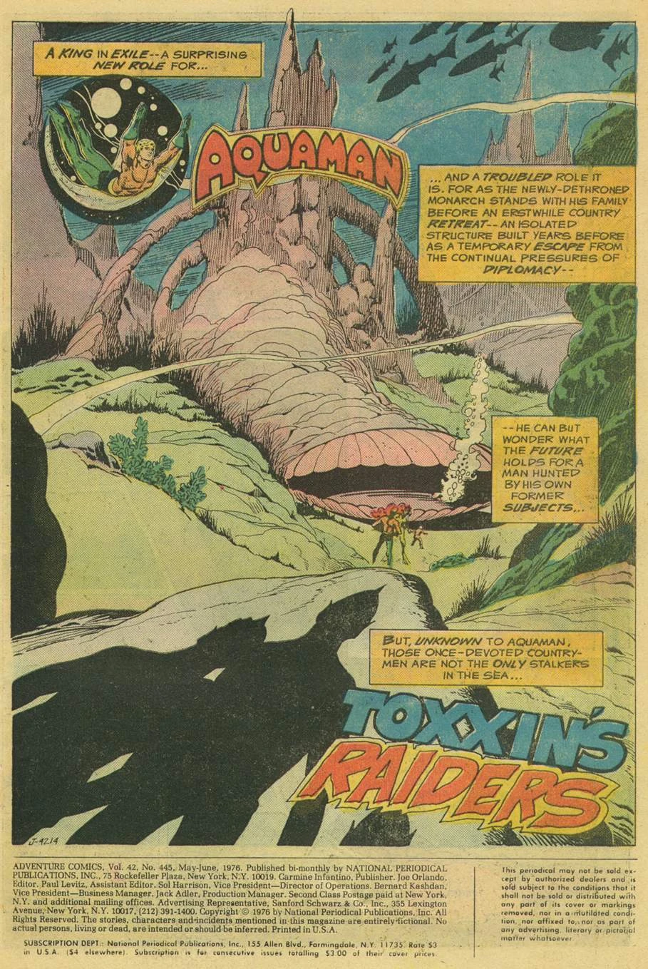 Adventure Comics Vol 1 445 Gallery | Comic Book Art Wiki | Fandom