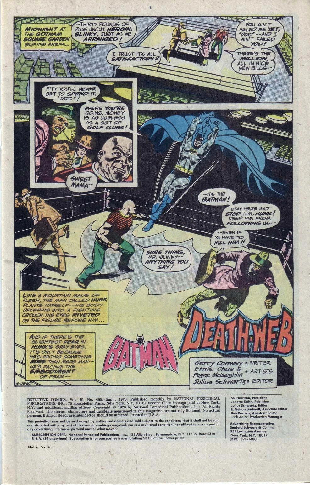 Detective Comics Vol 1 463 Gallery | Comic Book Art Wiki | Fandom