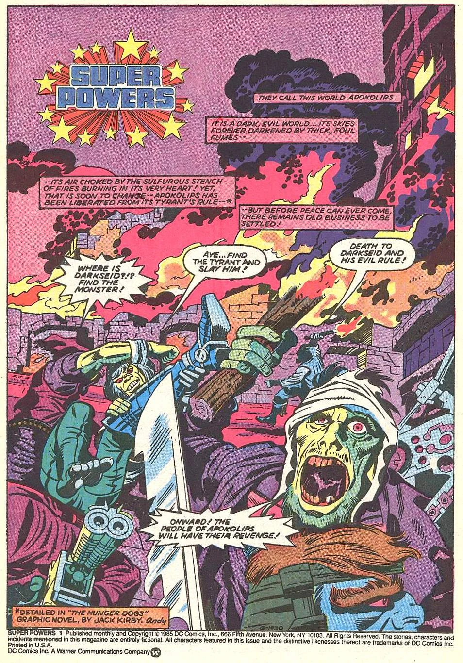 Super Powers Vol 2 Gallery | Comic Book Art Wiki | Fandom