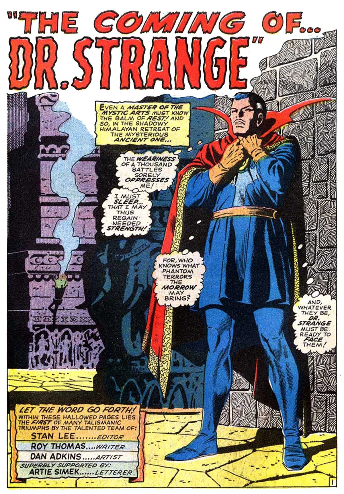 Doctor Strange Vol 1 Gallery | Comic Book Art Wiki | Fandom