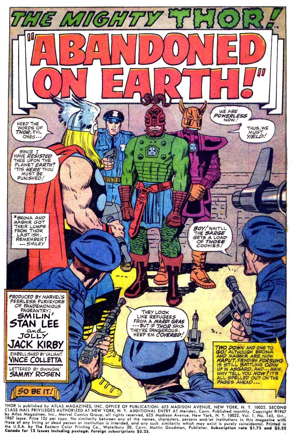 Thor Vol 1 145 Gallery | Comic Book Art Wiki | Fandom