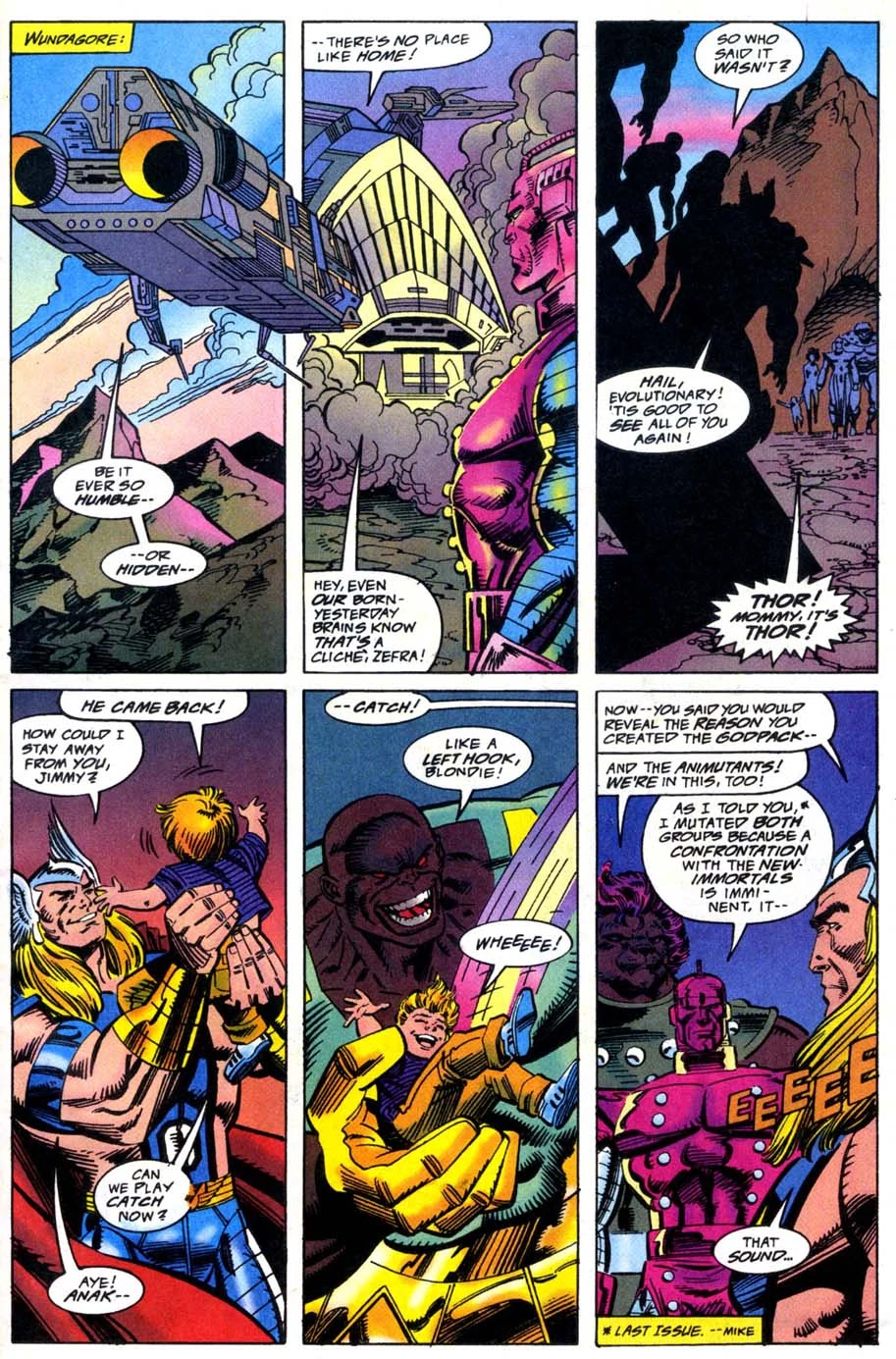 Thor Vol 1 482 Gallery | Comic Book Art Wiki | Fandom