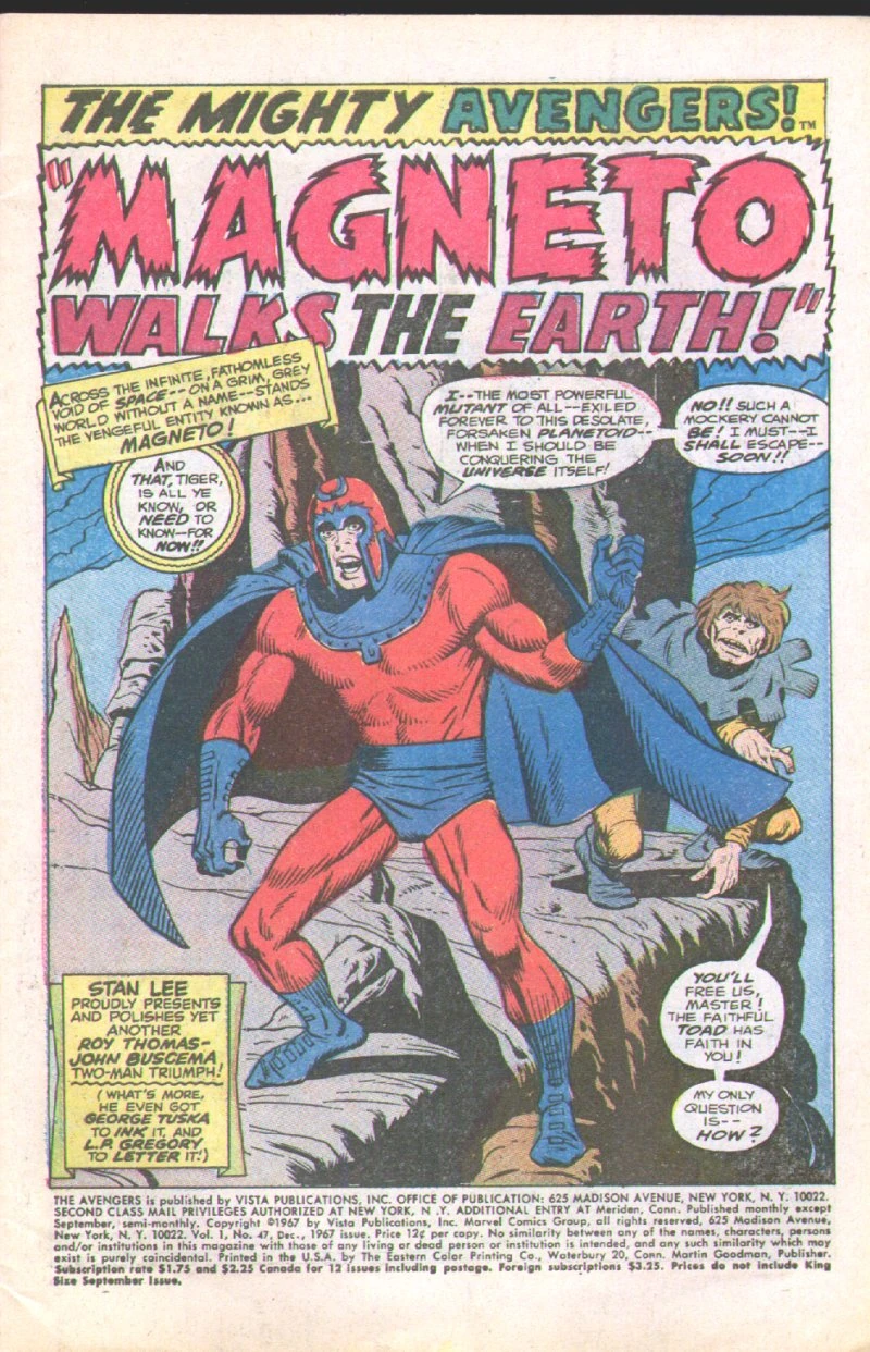 Avengers Vol 1 47 Gallery | Comic Book Art Wiki | Fandom