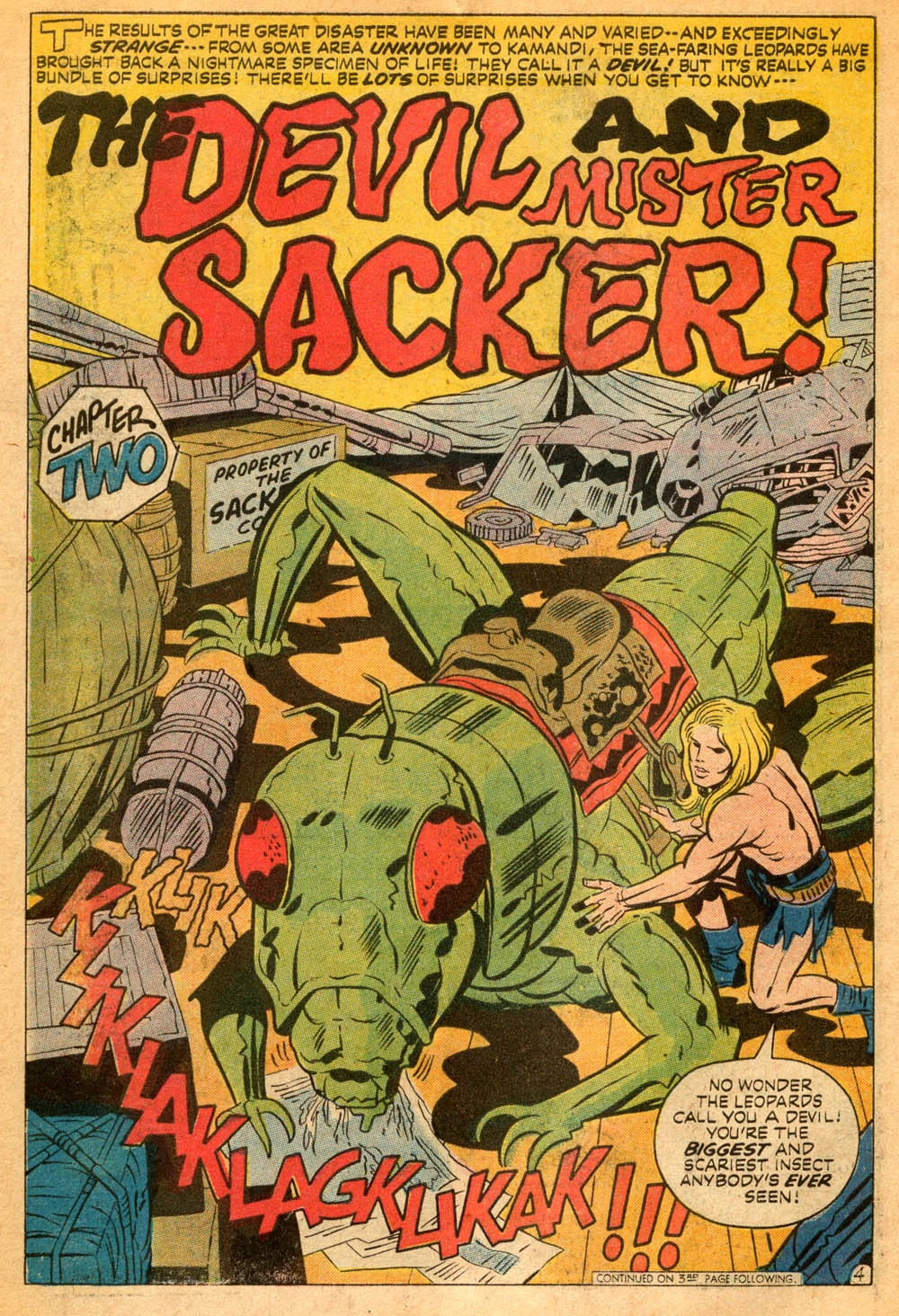 Kamandi Vol 1 12 Gallery | Comic Book Art Wiki | Fandom