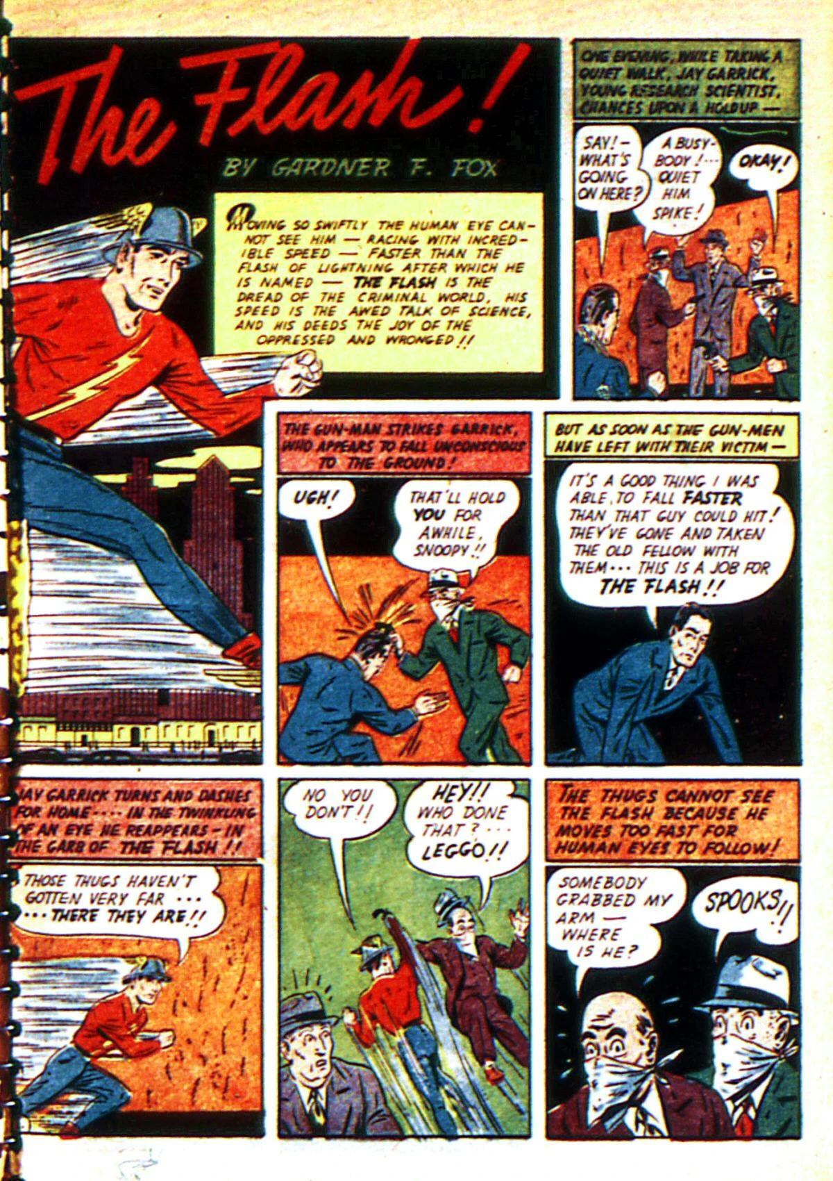 Flash Comics Vol 1 10 Gallery | Comic Book Art Wiki | Fandom