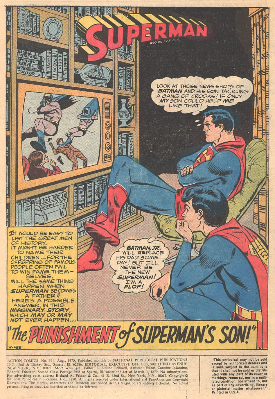 Action Comics Vol 1 391 Gallery | Comic Book Art Wiki | Fandom