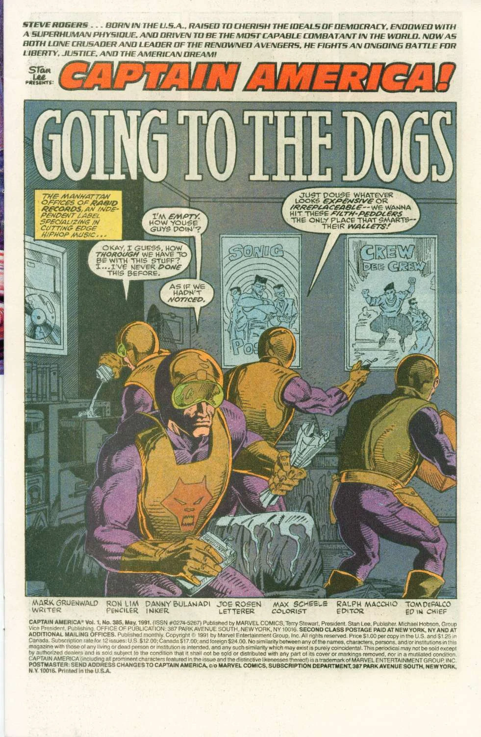 Captain America Vol 1 385 Gallery | Comic Book Art Wiki | Fandom