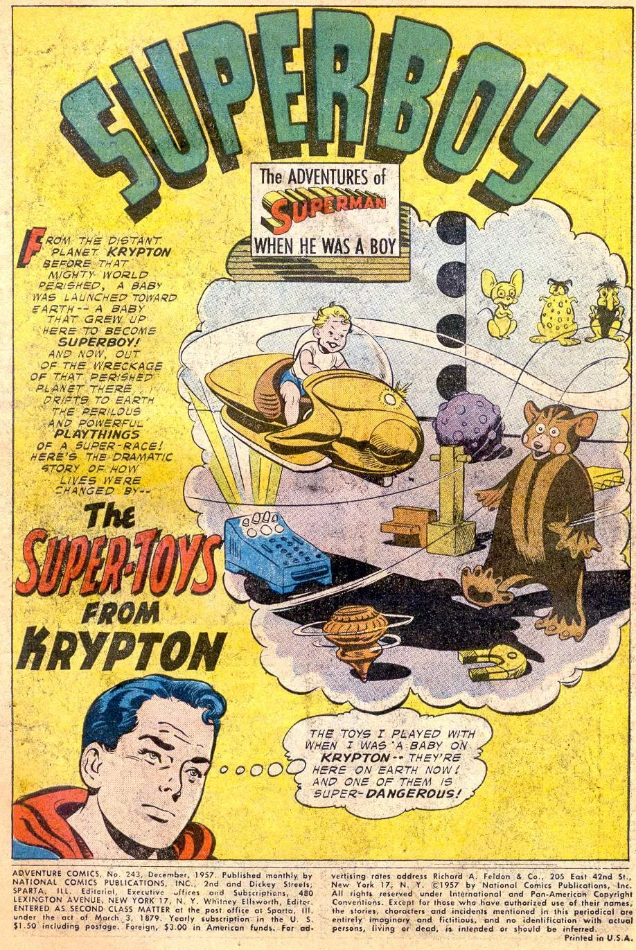 Adventure Comics Vol 1 243 Gallery | Comic Book Art Wiki | Fandom