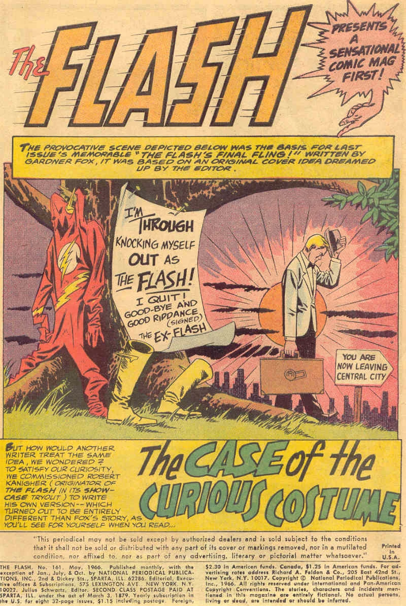 Flash Vol 1 161 Gallery | Comic Book Art Wiki | Fandom