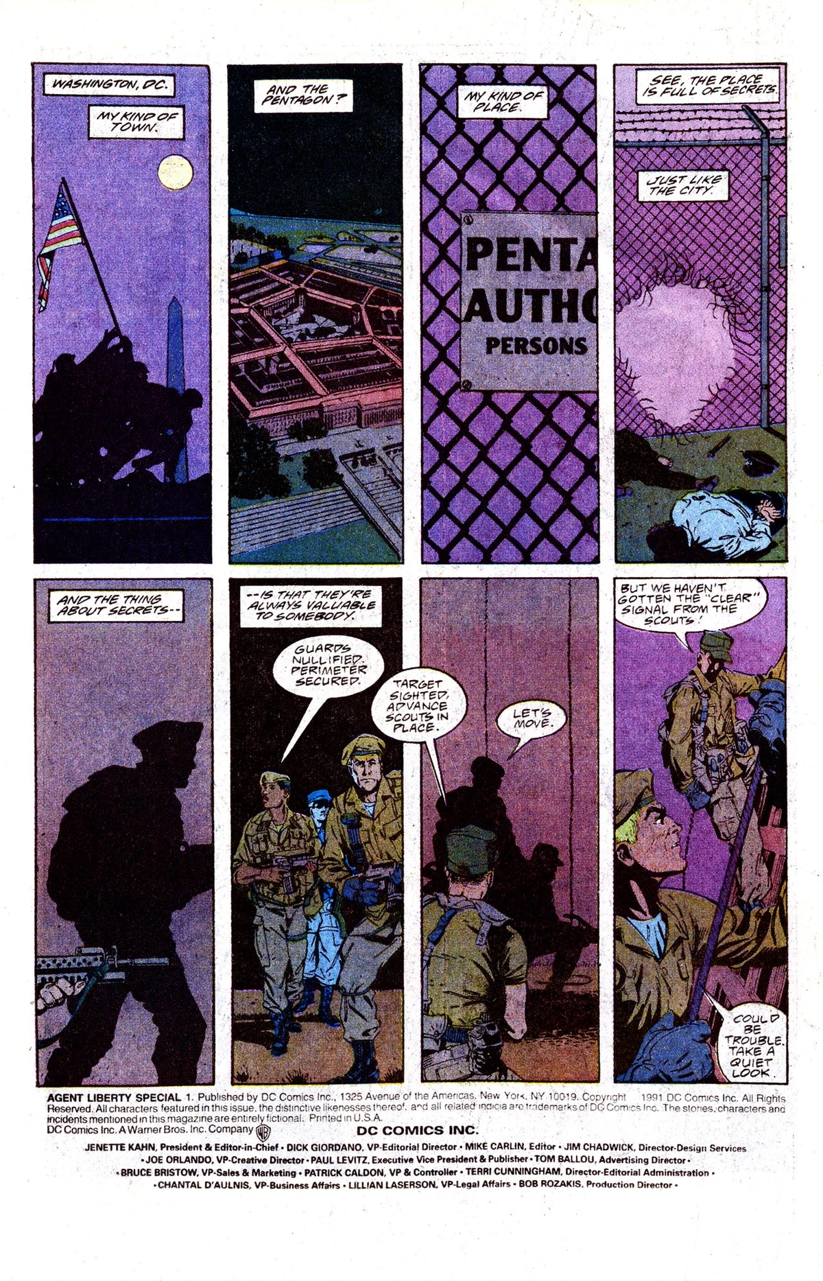 Agent Liberty Special Vol 1 1 Gallery | Comic Book Art Wiki | Fandom