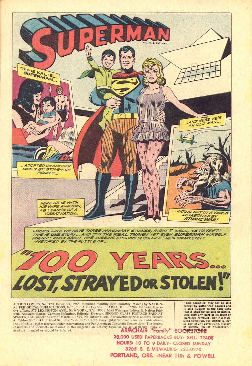 Action Comics Vol 1 370 Gallery | Comic Book Art Wiki | Fandom