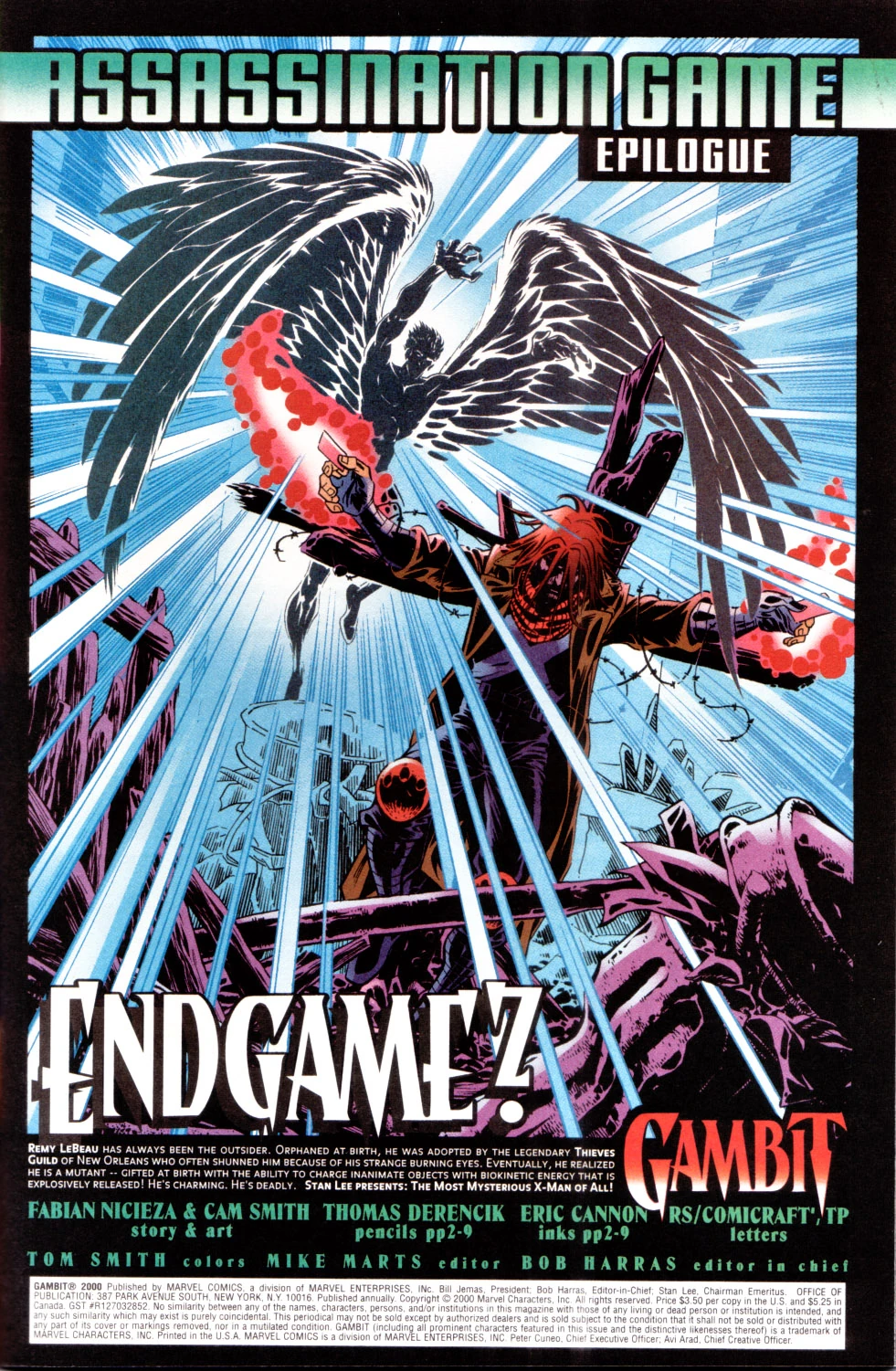 Gambit Annual Vol 1 2000 Gallery | Comic Book Art Wiki | Fandom