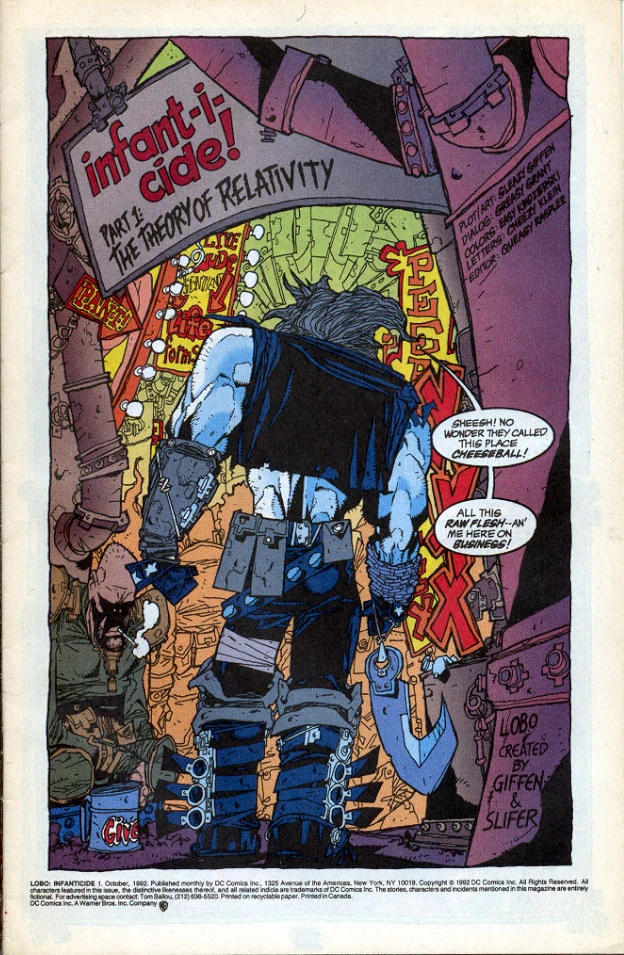 Lobo Infanticide Vol 1 Gallery | Comic Book Art Wiki | Fandom