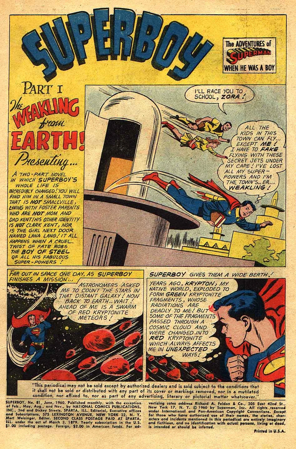 Superboy Vol 1 81 Gallery | Comic Book Art Wiki | Fandom