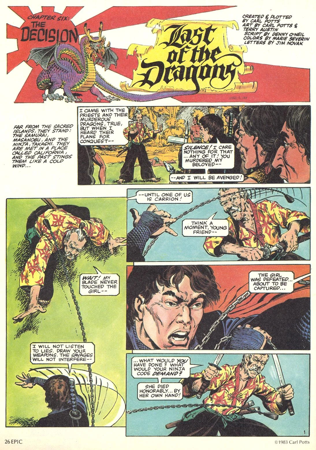 Epic Illustrated Vol 1 20 Gallery | Comic Book Art Wiki | Fandom