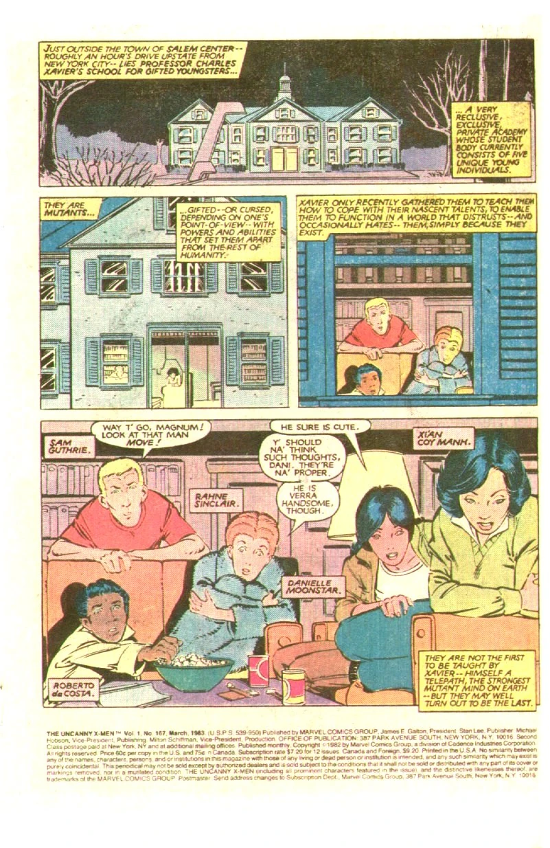 Uncanny X-Men Vol 1 167 Gallery | Comic Book Art Wiki | Fandom
