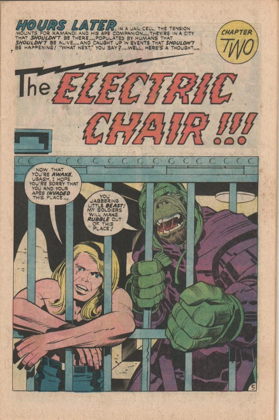 Kamandi Vol 1 20 Gallery | Comic Book Art Wiki | Fandom