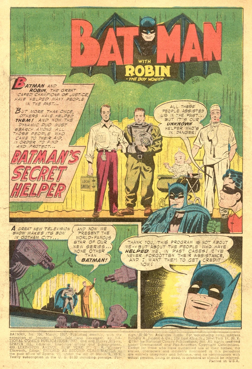 Batman Vol 1 106 Gallery | Comic Book Art Wiki | Fandom