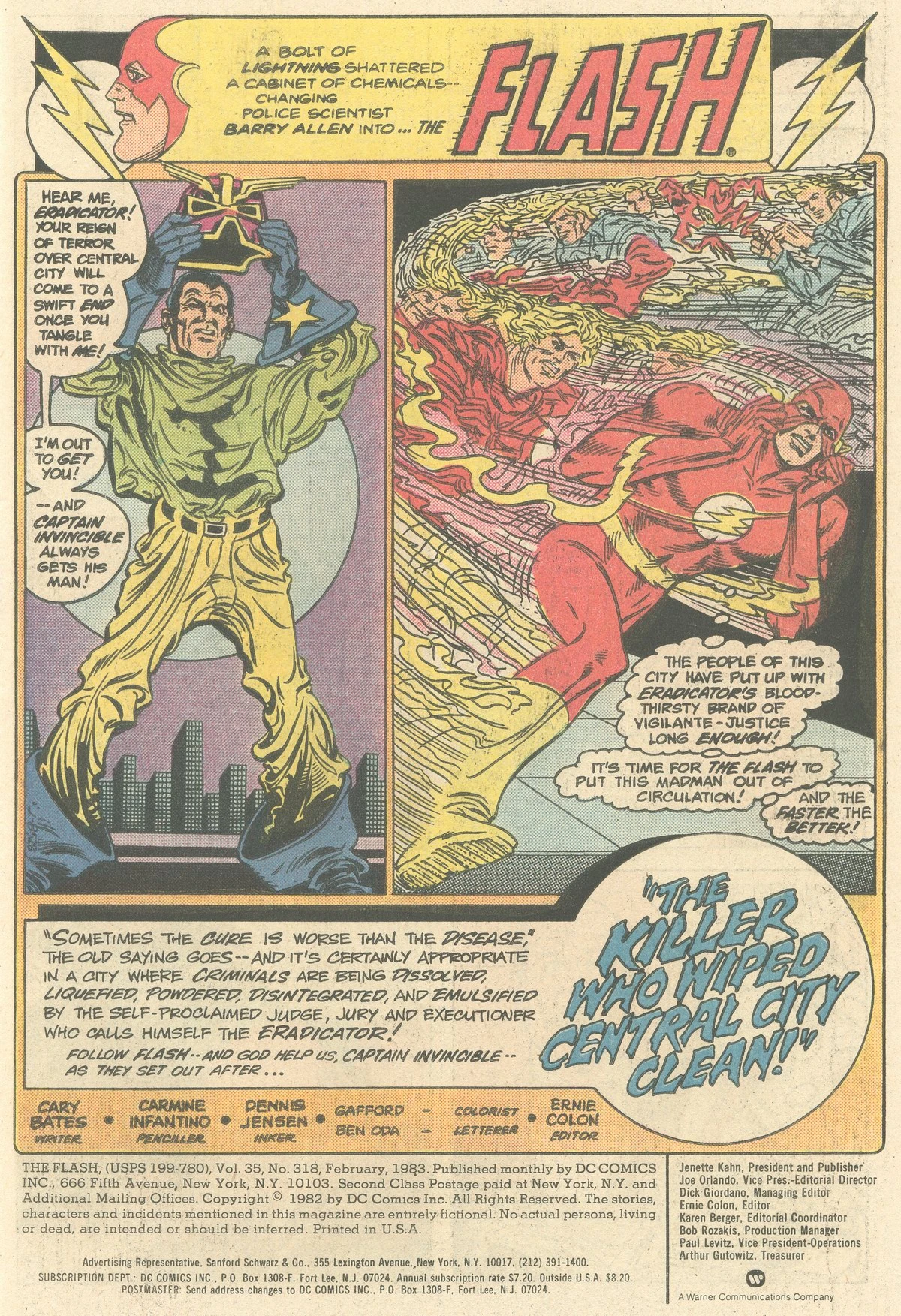 Flash Vol 1 318 Gallery | Comic Book Art Wiki | Fandom