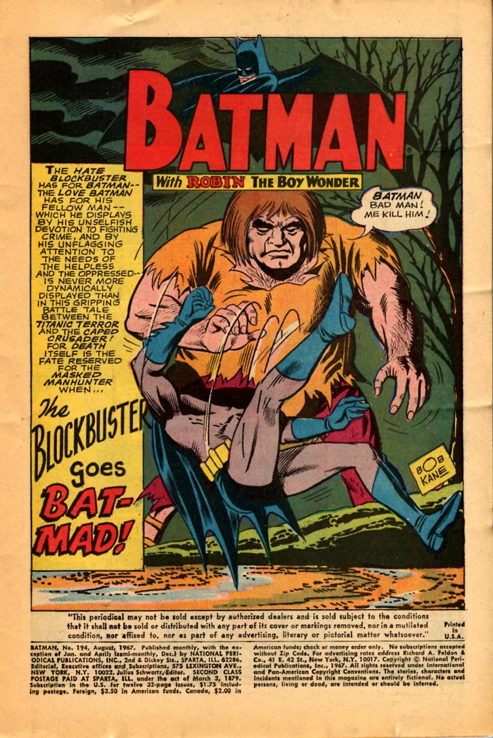 Batman Vol 1 194 Gallery | Comic Book Art Wiki | Fandom