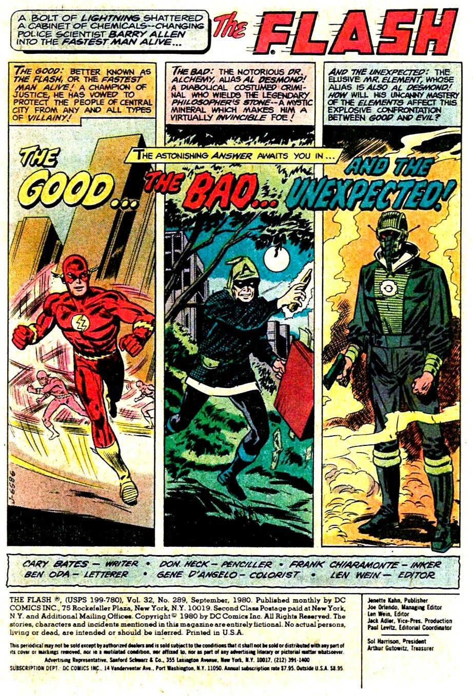 Flash Vol 1 289 Gallery | Comic Book Art Wiki | Fandom