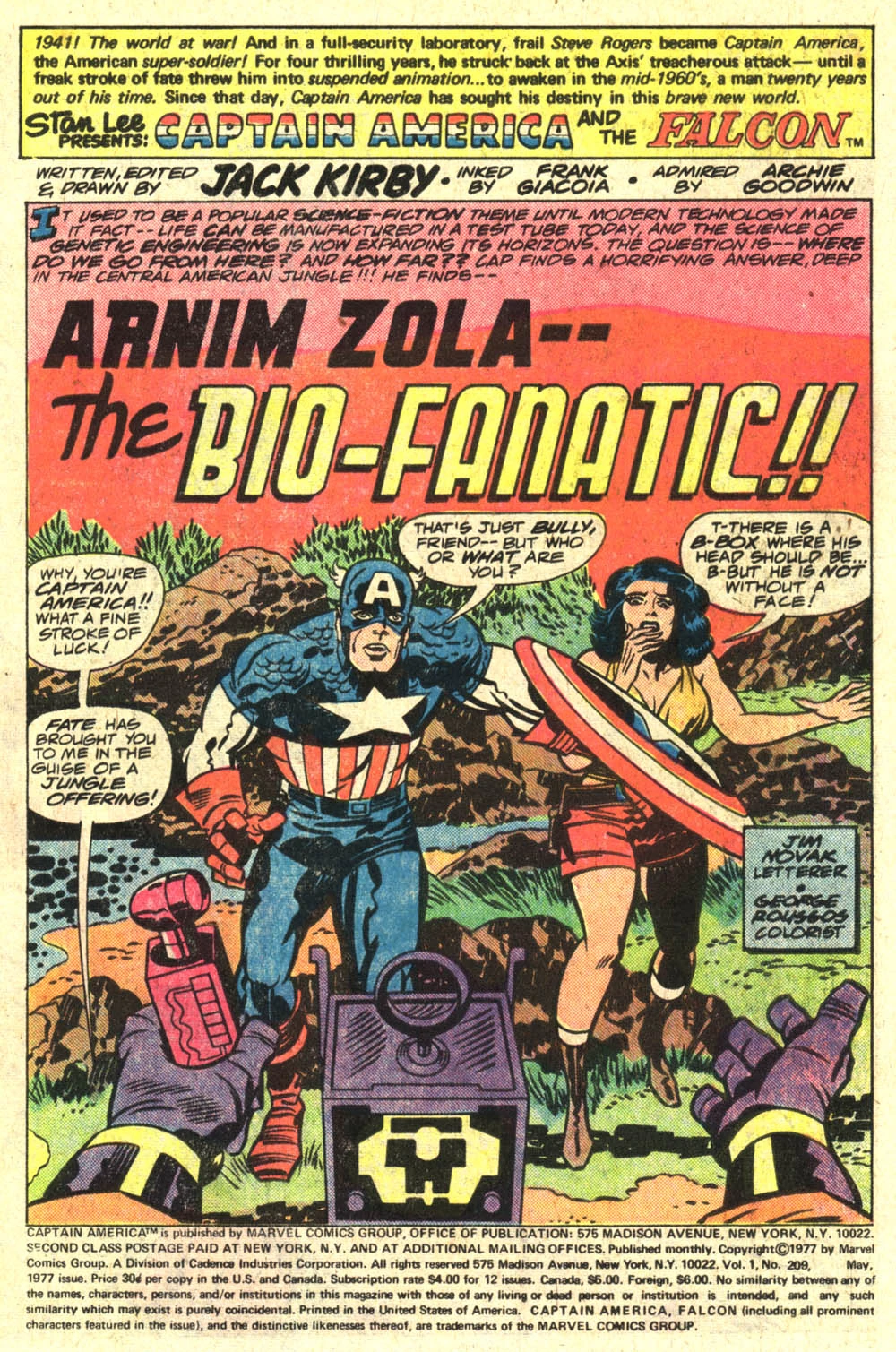 Captain America Vol 1 209 Gallery | Comic Book Art Wiki | Fandom