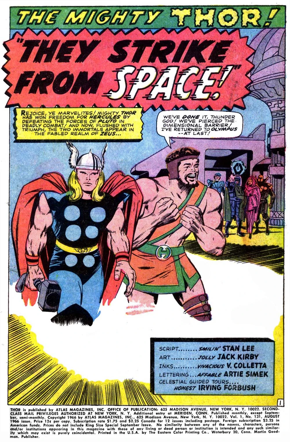 Thor Vol 1 131 Gallery | Comic Book Art Wiki | Fandom