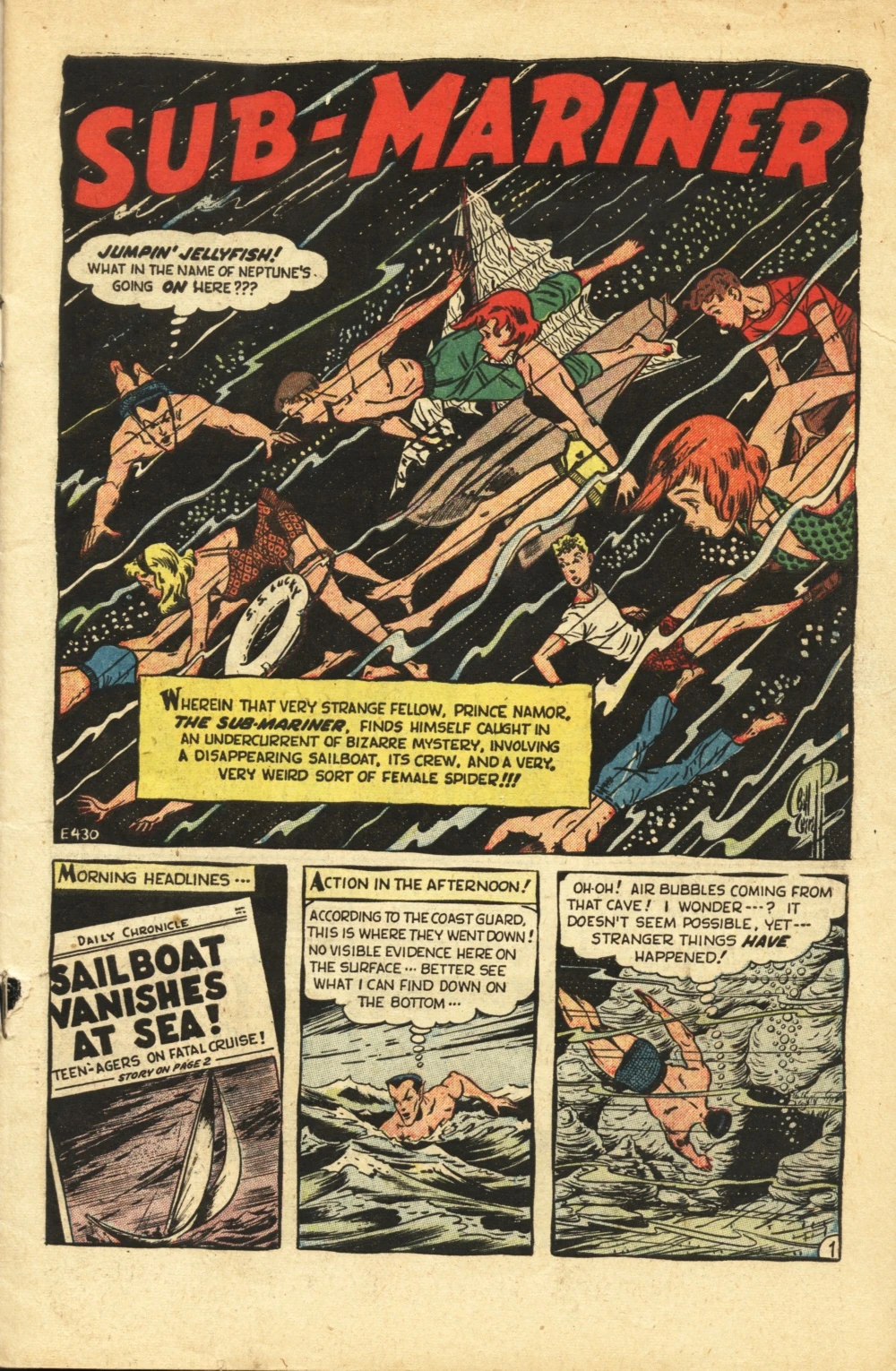 Sub-Mariner Comics Vol 1 34 Gallery | Comic Book Art Wiki | Fandom