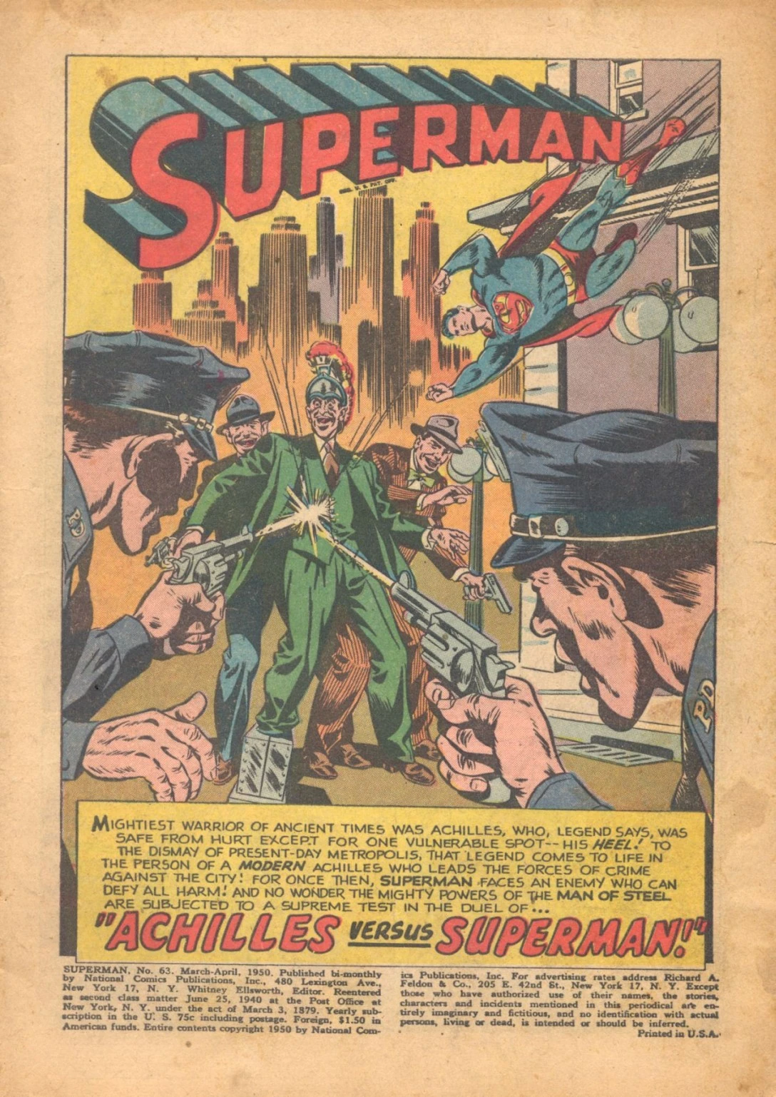 Superman Vol 1 63 Gallery | Comic Book Art Wiki | Fandom