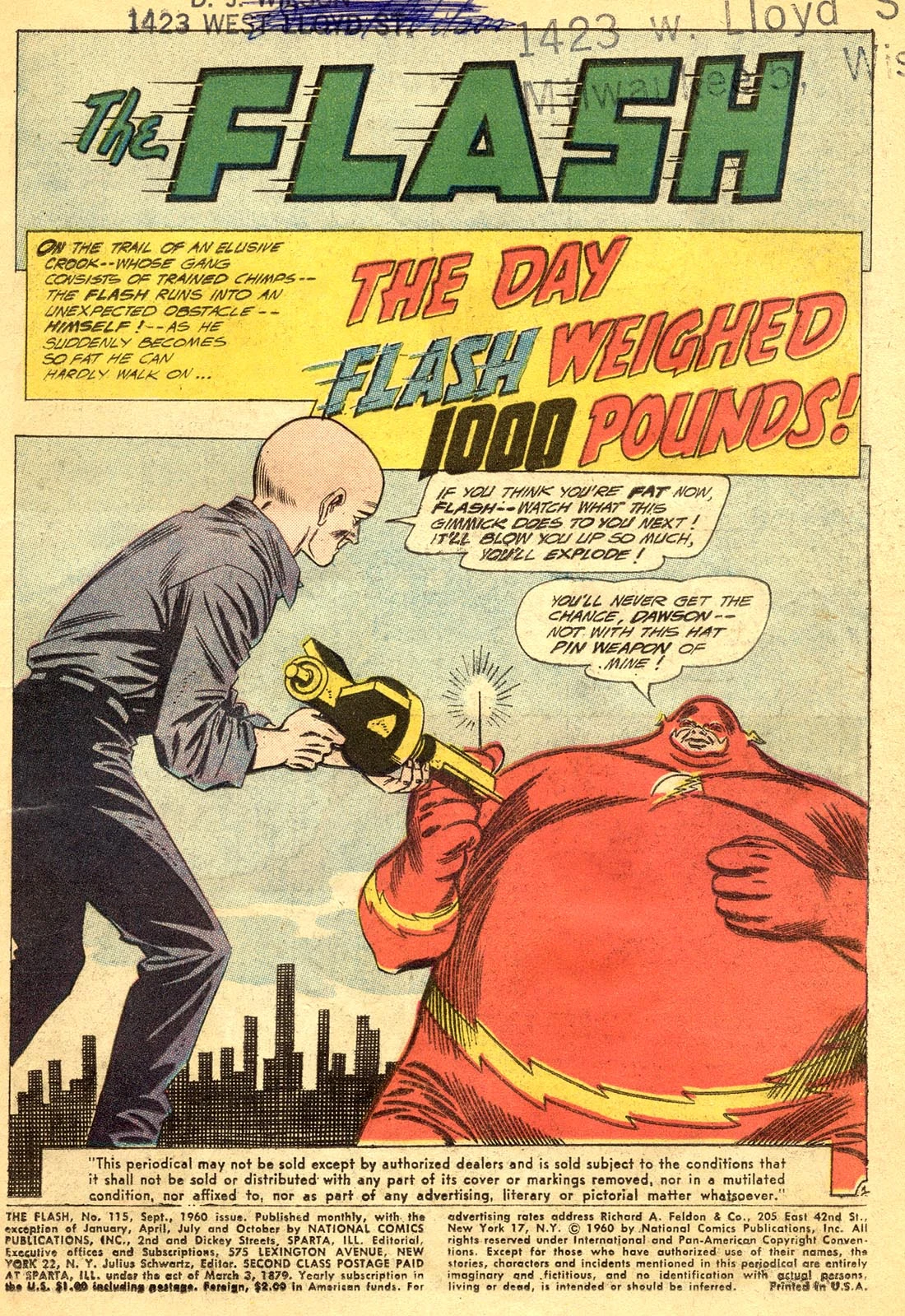 Flash Vol 1 115 Gallery | Comic Book Art Wiki | Fandom