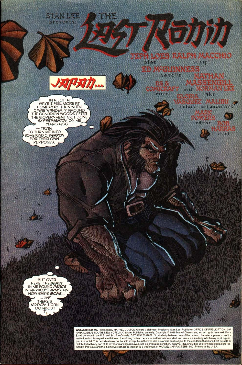 Wolverine Annual Vol 1 1996 Gallery | Comic Book Art Wiki | Fandom