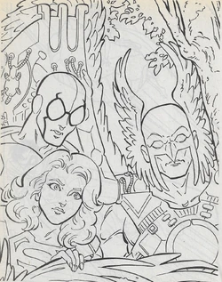 hawkman coloring pages