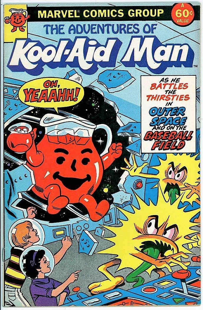 MARVEL COMICS VALENTINES: Kool-Aid Man | Comic books in the media Wiki ...