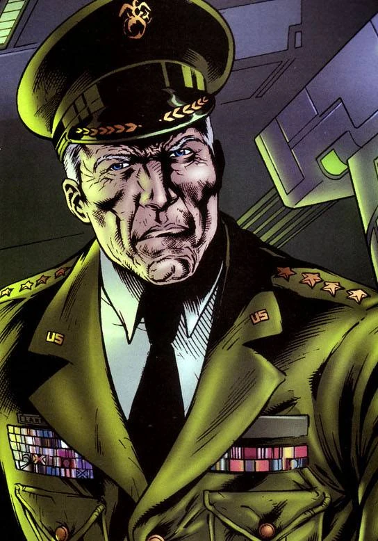 DC COMICS: CBS Supergirl bio General Sam Lane | Comic books in the ...