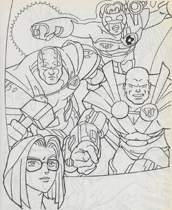 manhunter coloring pages