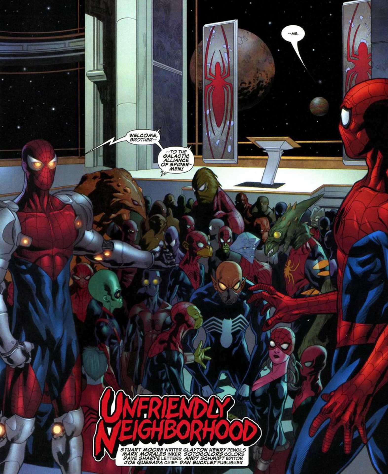 MARVEL COMICS: Spider-Man Cinematic Universe (Galactic Alliance of ...