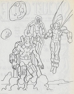 manhunter coloring pages