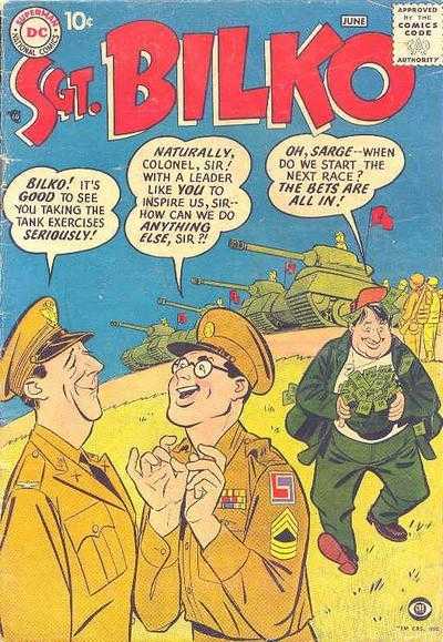 DC Comics: Sergeant Bilko | Comic books in the media Wiki | Fandom