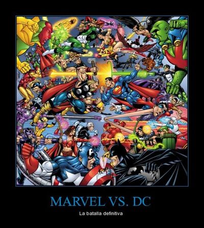 MARVEL VS DC COMICS | Comic books in the media Wiki | Fandom