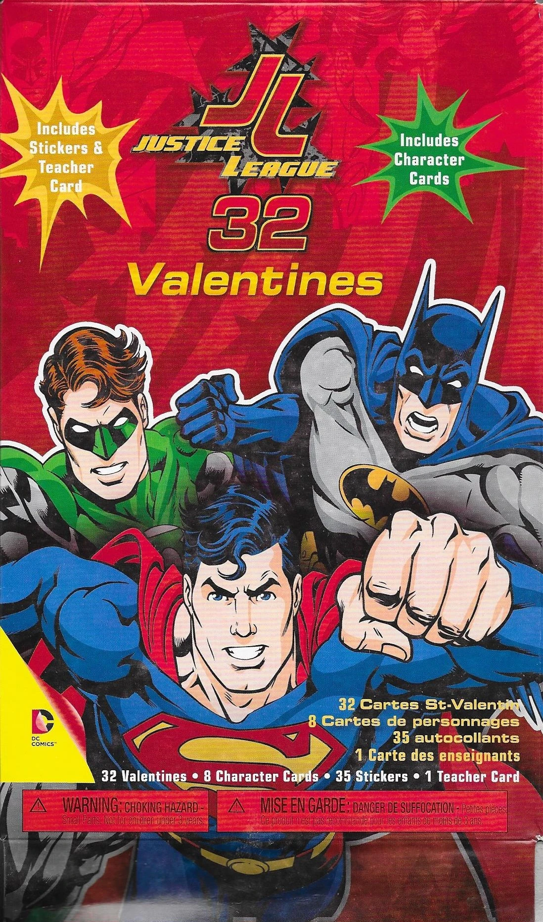 DC COMICS VALENTINES: Justice League | Comic books in the media Wiki ...