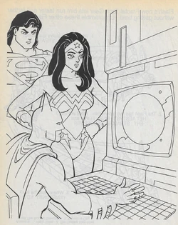 batman and wonder woman coloring pages
