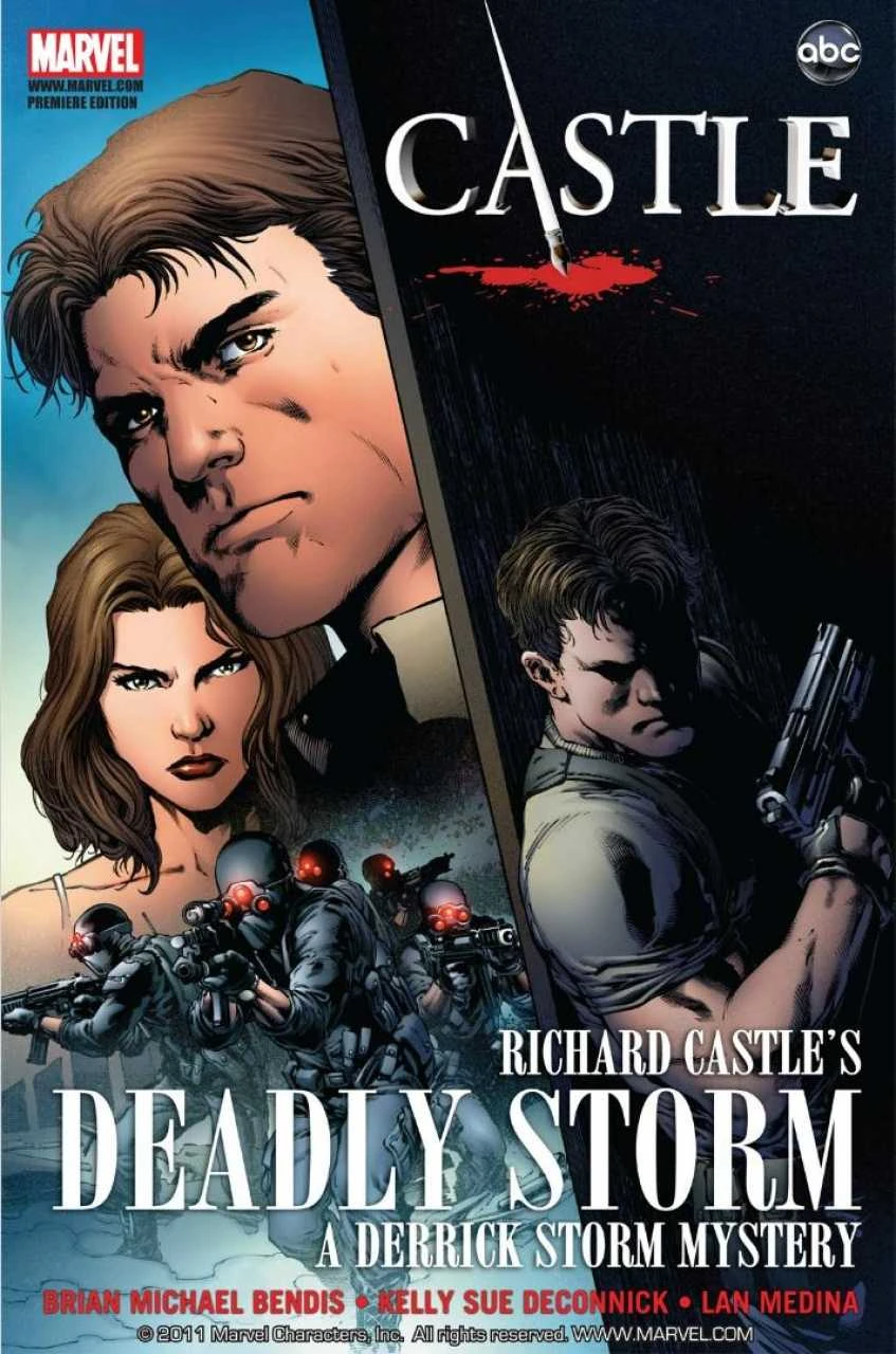 MARVEL COMICS: Castle's Derrick Storm | Comic books in the media Wiki ...