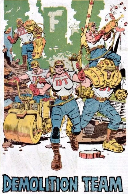 Category:Demolition Team | Comic books in the media Wiki | Fandom