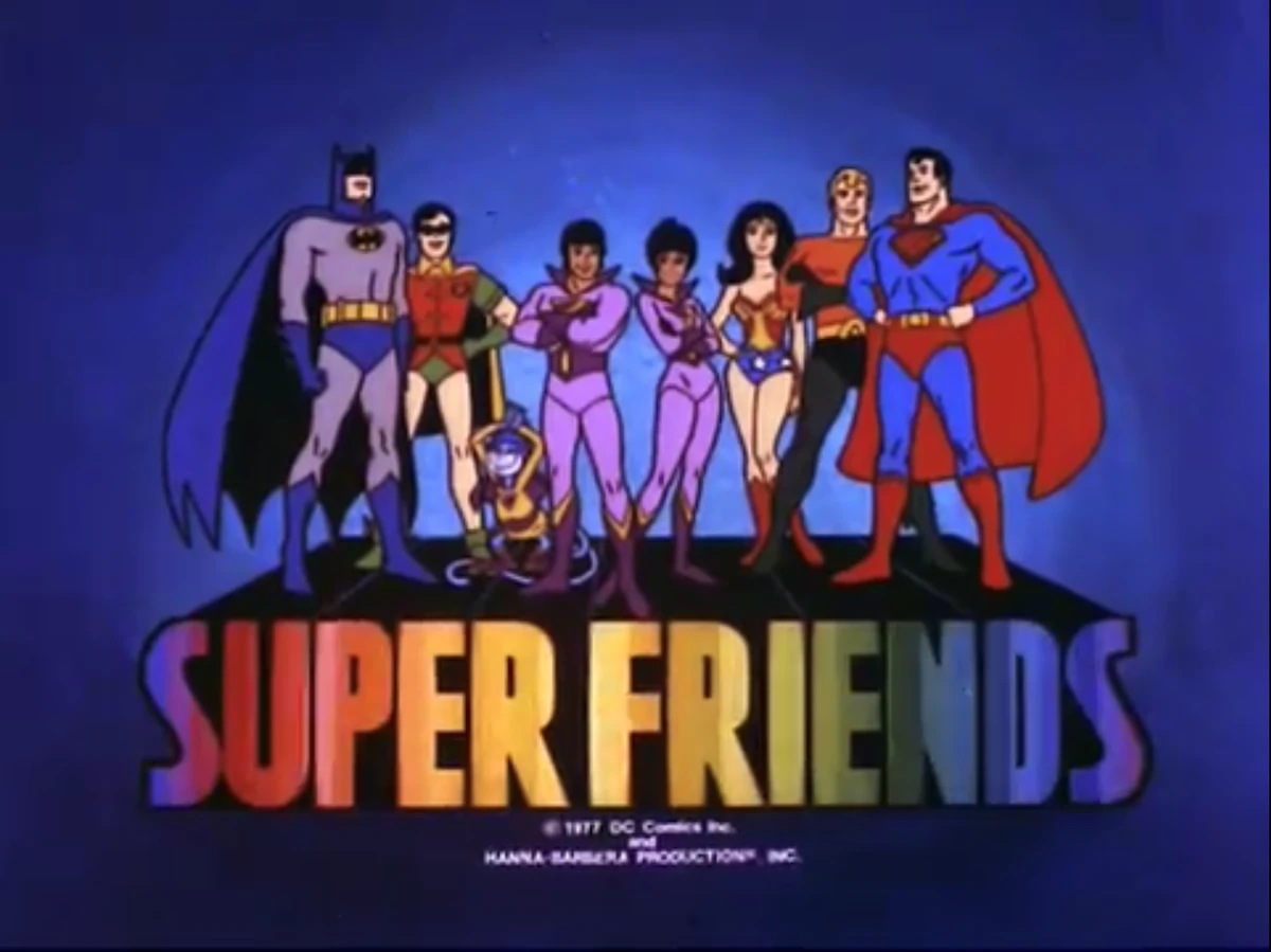 Super Friends (1973 TV Series)/Season 3.1 Cast | Comic Book Movies ...